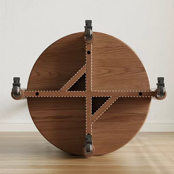 Solid Wood Coat Rack with Storage Basket & Wheels – Heavy-Duty Entrywa ...