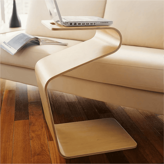 Light Luxury Multipurpose Corner Table, Multipurpose Solid Wood N Shap ...
